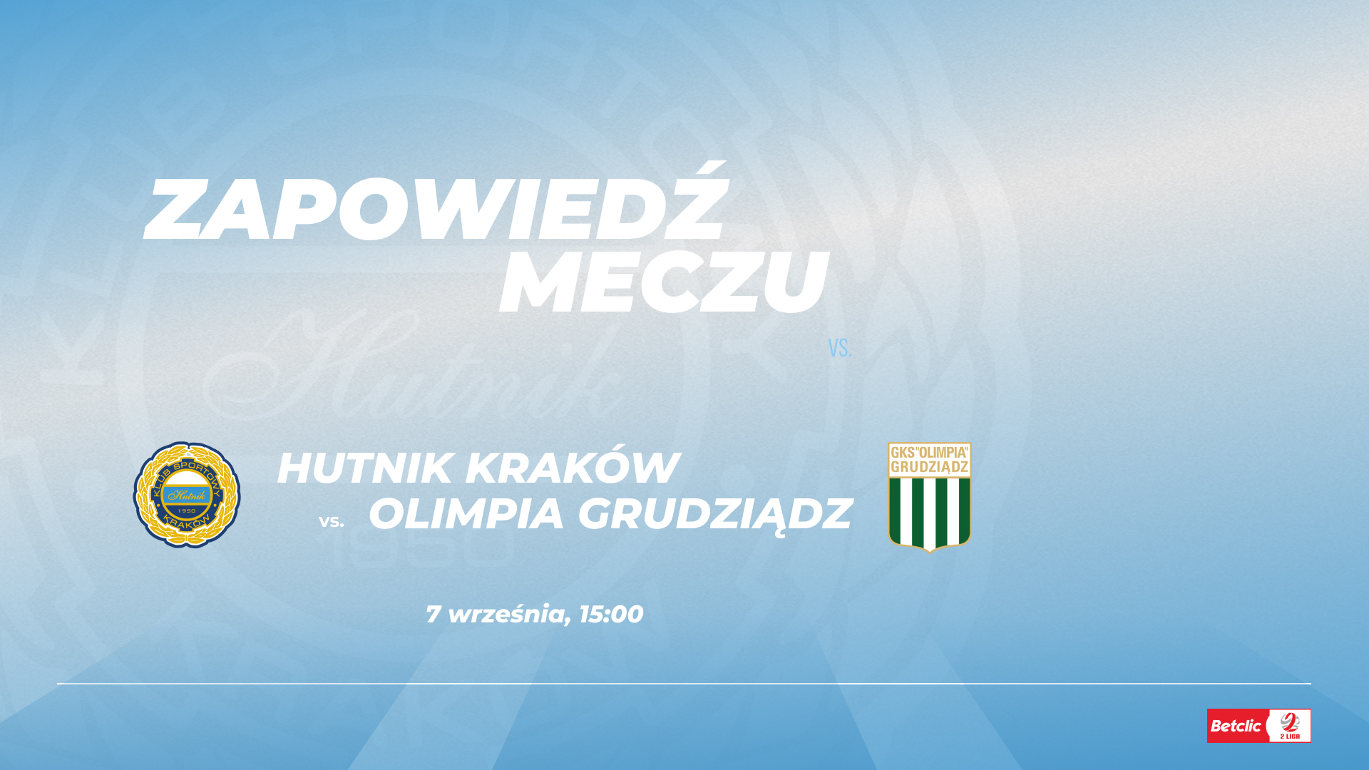 Derby z Wieczystą! - Hutnik Kraków